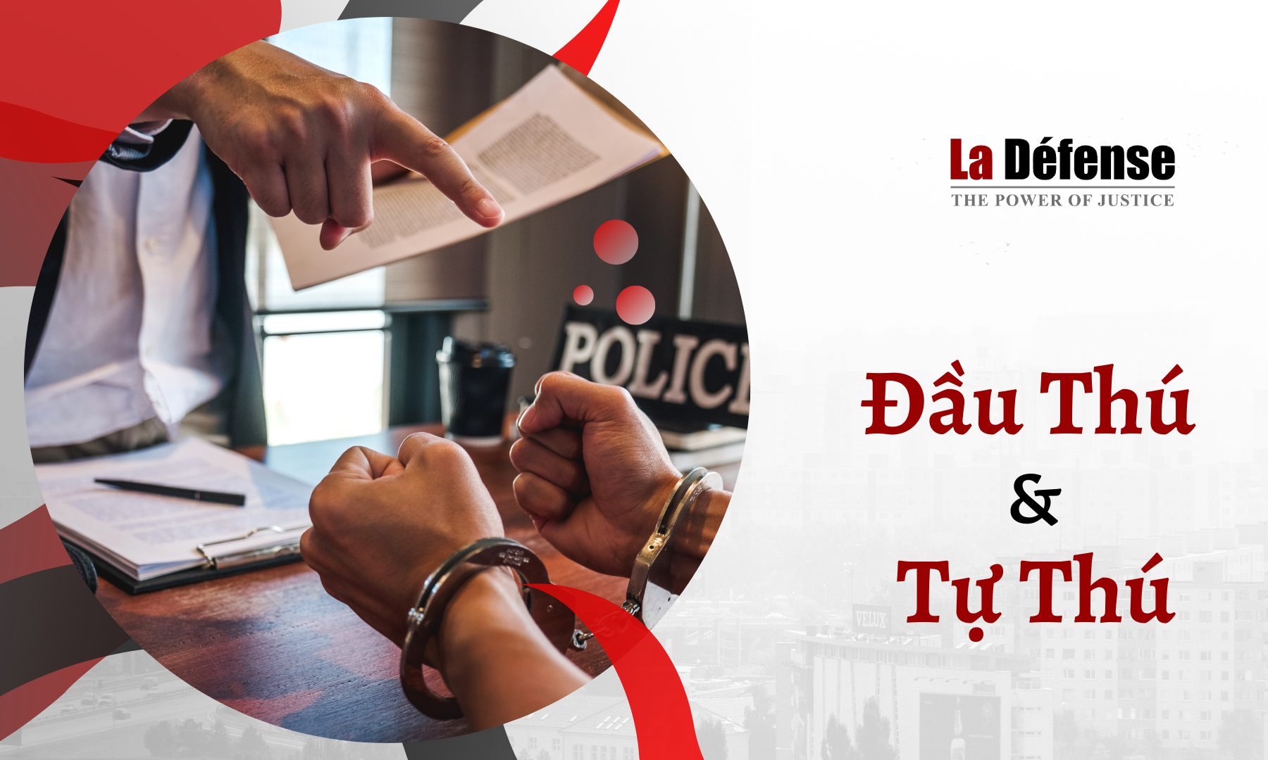 Phân biệt đầu thú và tự thú?